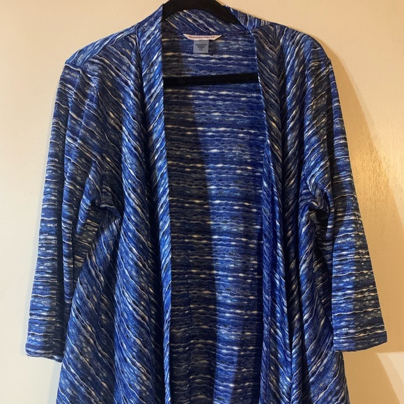 Allison Daley | Jackets & Coats | Allison Daley Jacket Thin Blue Black ...